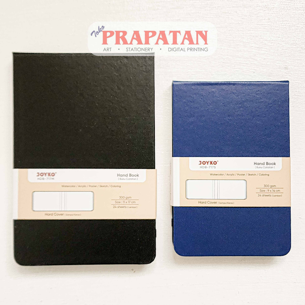 Jual Joyko Watercolor Acrylic Hand Book HDB-717S/M | Buku Cat Air & Cat ...