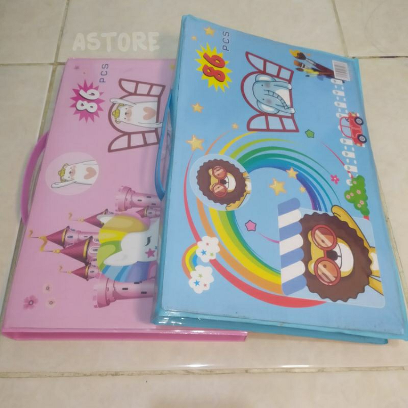 Jual Crayon set koper mewarnai 1 kg | Shopee Indonesia