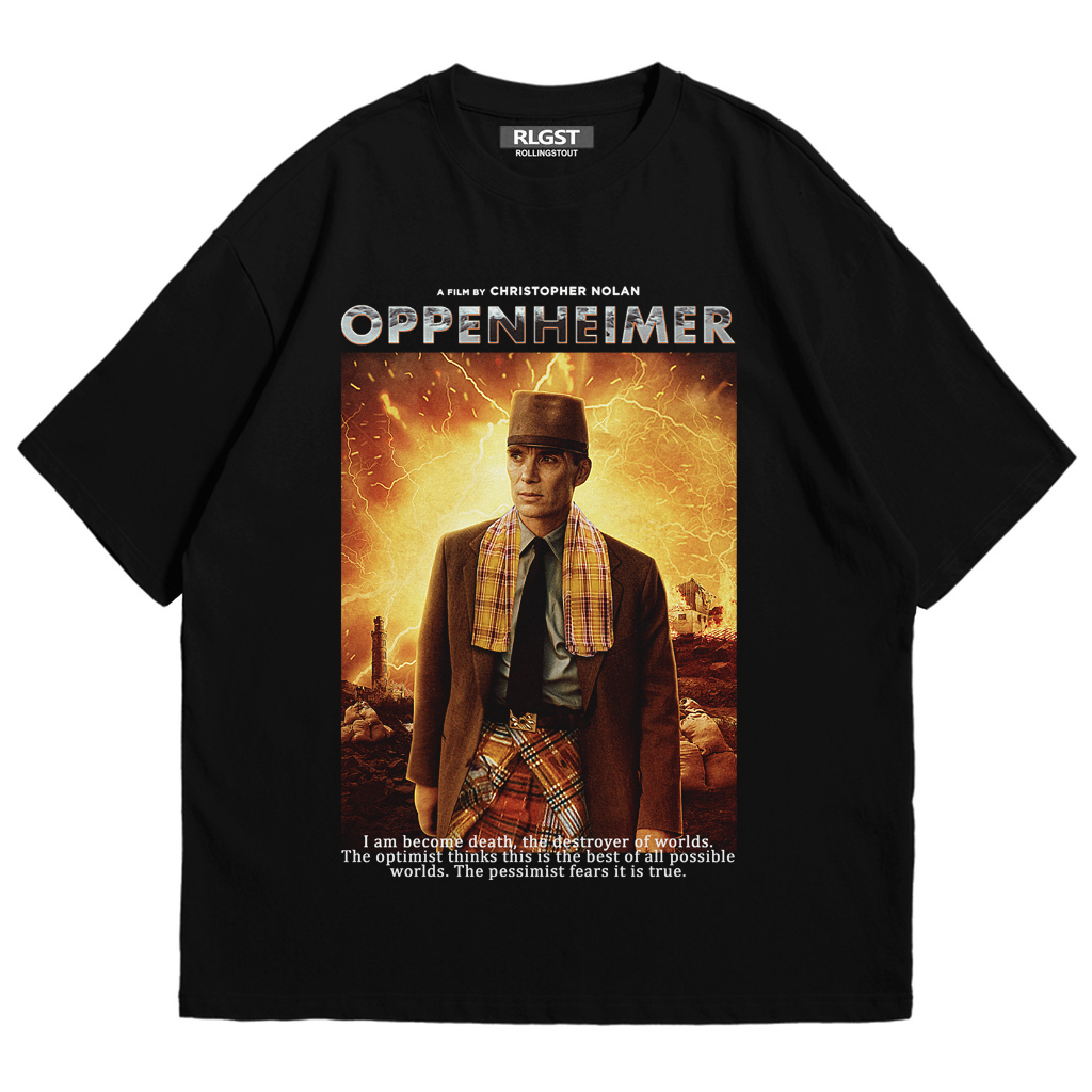 Jual Rollingstout - OppenHeimer | KAOS BAND & PARODI FILM | BAJU MUSIK ...