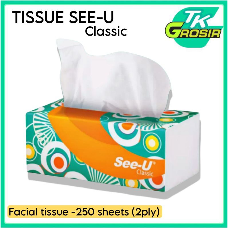 Jual Facial Tissue 250 Sheet/Tissue Classic 2ply/Tissue Wajah Murah ...