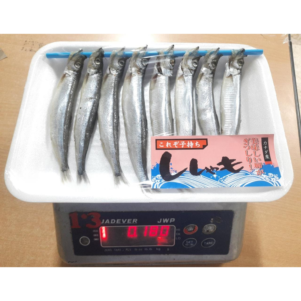 Jual Ikan Shisamo Capelin Sisamo isi Telur Telor Ikan Tobiko fresh ...