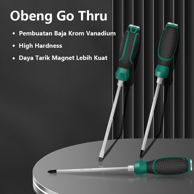 Jual Isku Obeng Go Thru/Obeng Ketok/Obeng Phillips/Obeng Plus Minus ...