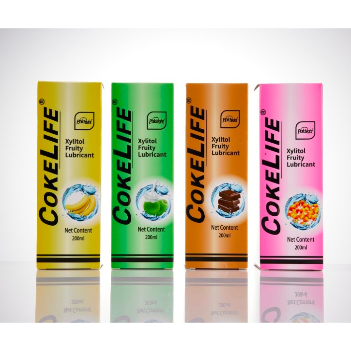 Jual COKELIFE 200ml FRUIT Water based Chocolate, Banana, Candy, Coconut ...