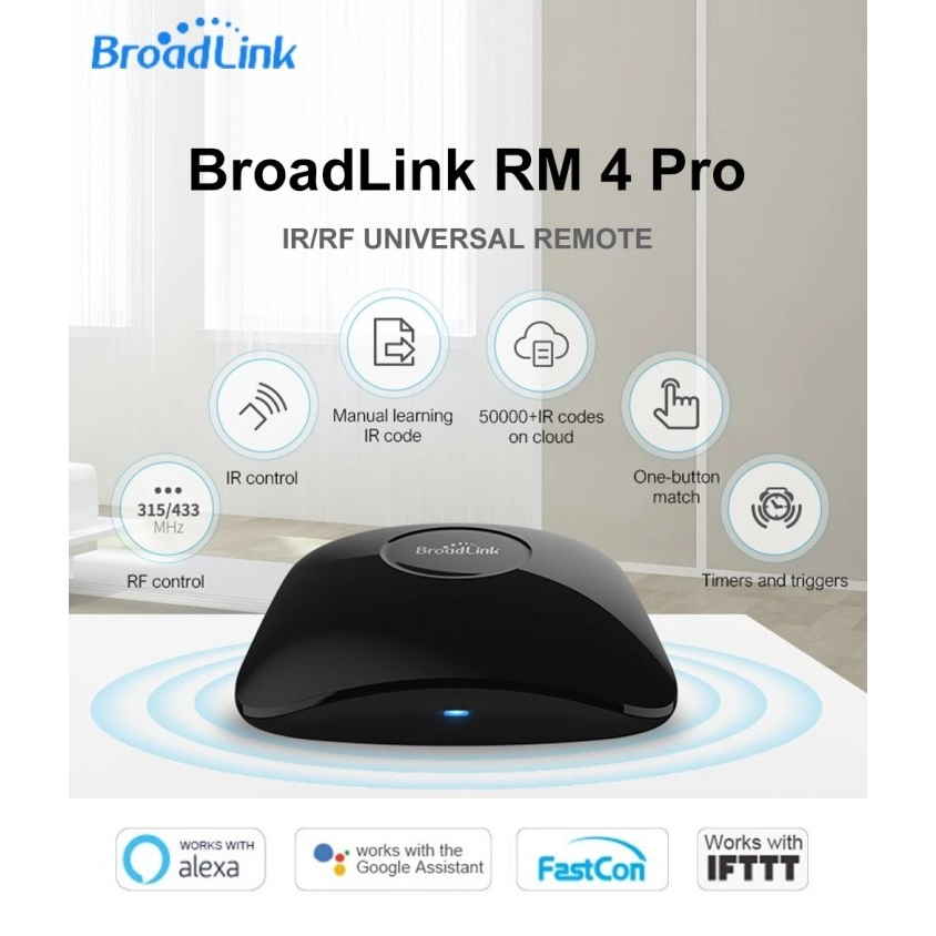 Jual BROADLINK RM4 PRO Universal IR WIFi Remote Control Upgrade RM PRO ...