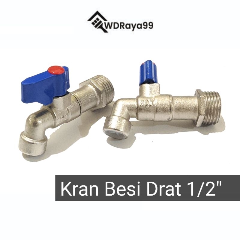 Jual Kran Besi 1/2 inch Kran Tembok Besi Model Onda Anti Karat | Shopee ...