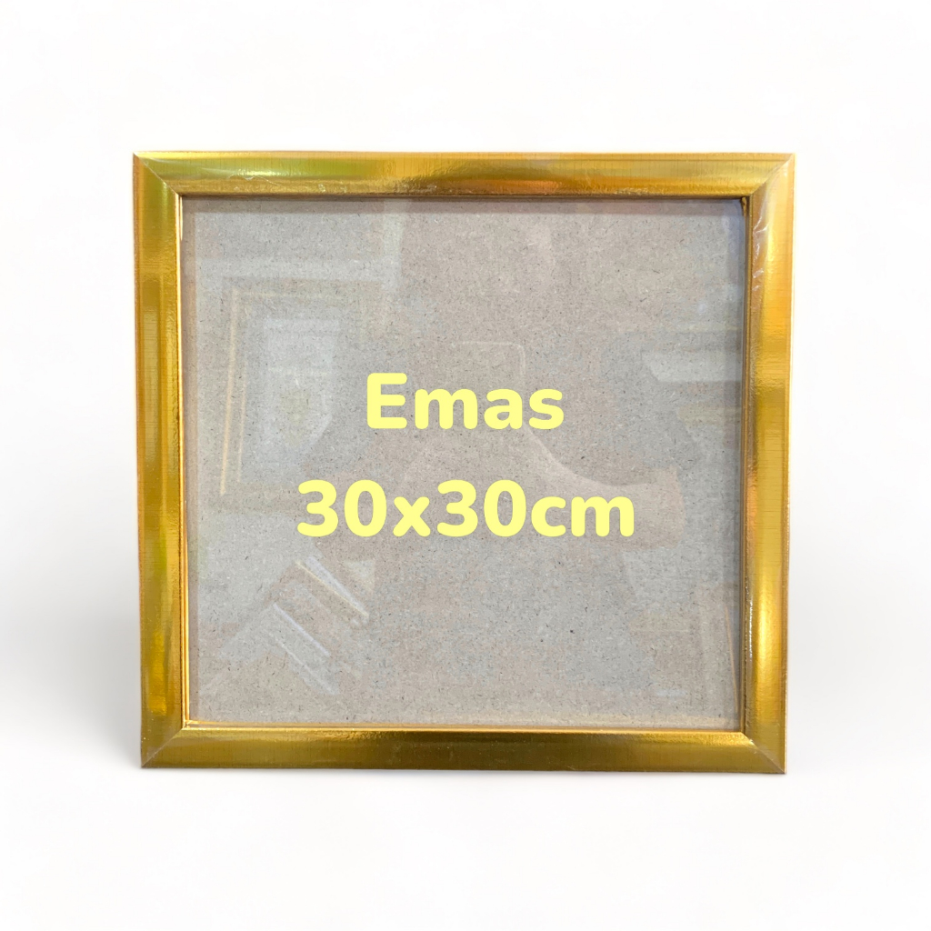 Jual BINGKAI FOTO 30x30/ PIGURA 30x30/ FRAME FOTO 30x30 MINIMALIS PUTIH ...
