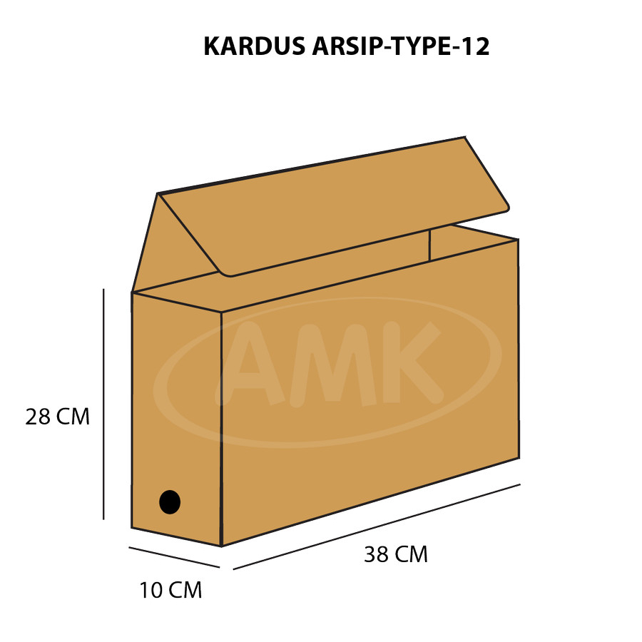 Jual Kardus Arsip / Box File / Boks Arsip (Ukuran 38 x10 x 28) | Shopee Indonesia