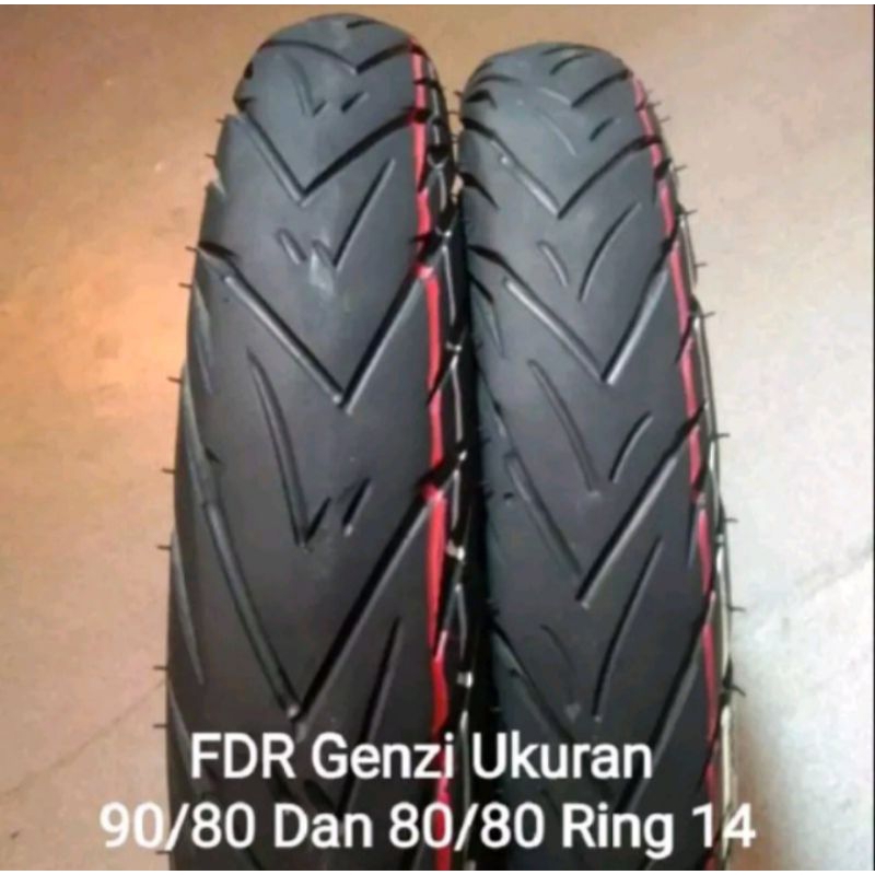 Jual ban metic second merk FDR Ukuran 80/80-14 & 90/80-14 sepasang ...