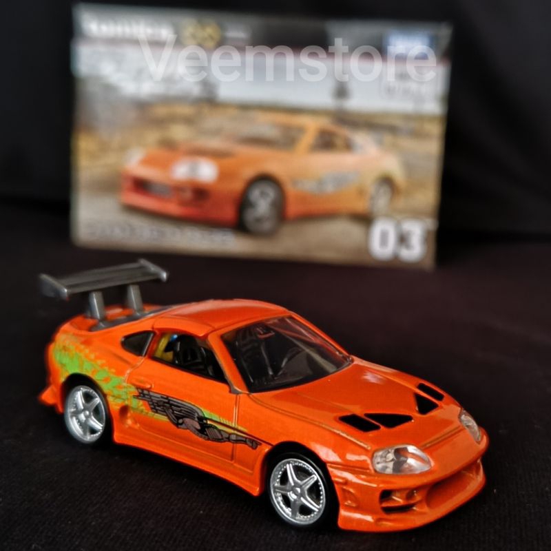 Jual Die Cast 1:64 Toyota Supra Bryan Fast and Furious [Tomica03 ...