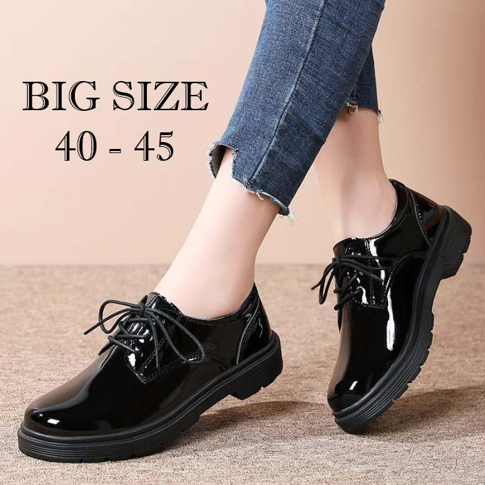 Jual Sepatu Docmart Wanita (BIG SIZE 40-41-42-43-44-45) Low Boots Tali ...