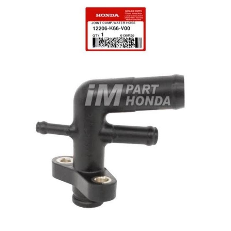 Jual 12206-K66-V00 Pipa Sambungan Selang Pompa Radiator Vario 125 150 esp Joint Comp Water Hose ...