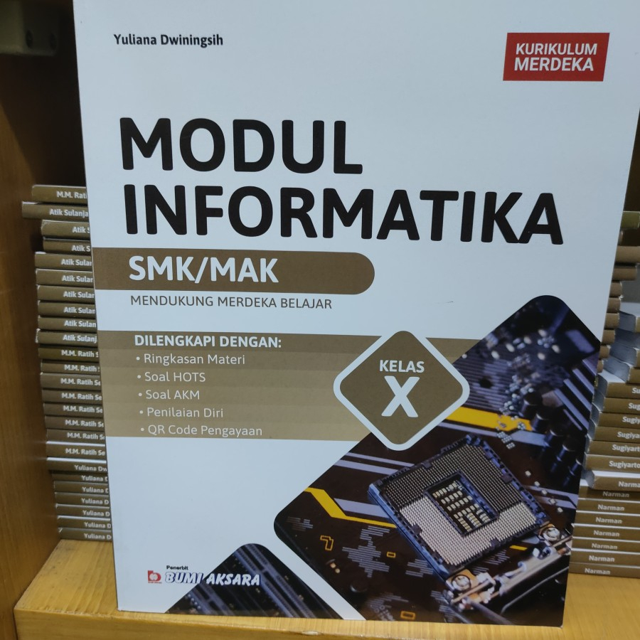 Jual Modul Informatika SMK Kelas X/10 Kurikulum Merdeka Bumi Aksara | Shopee Indonesia