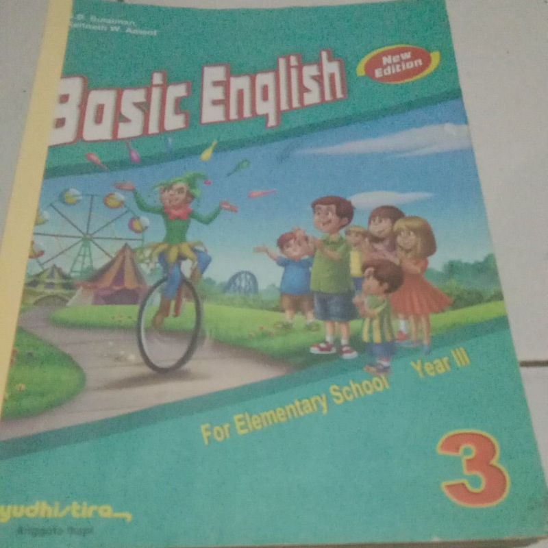 Jual BUKU BASIC ENGLISH FOR ELEMENTARY YEAR III YUDHISTIRA | Shopee ...