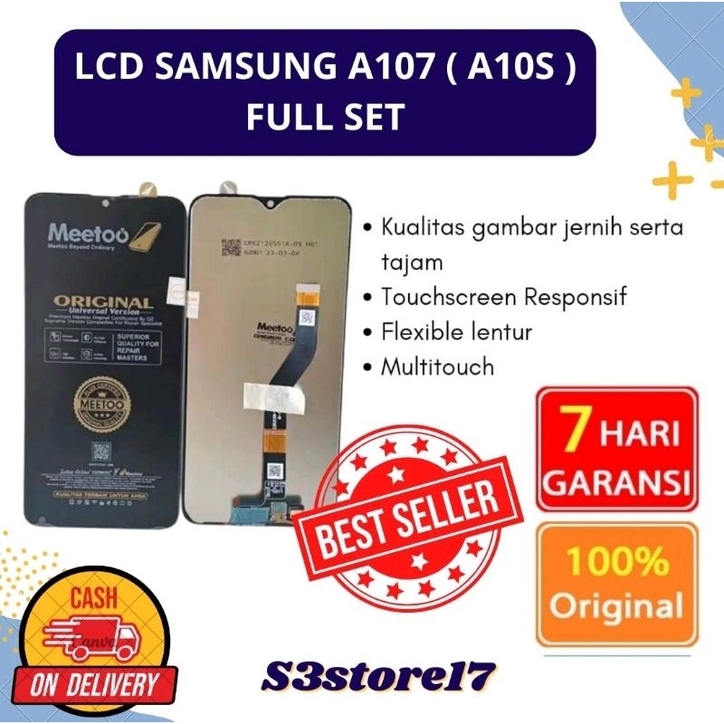 Jual LCD TOUCHSCREEN SAMSUNG A107 (A10S) | Shopee Indonesia
