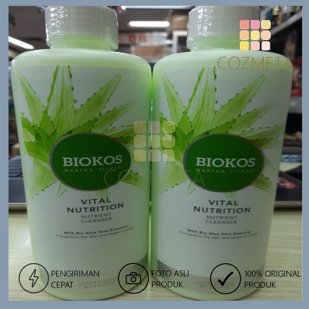 Jual Biokos Salon Pack Vital Nutrition Nutri Cleanser 460ml | Shopee ...