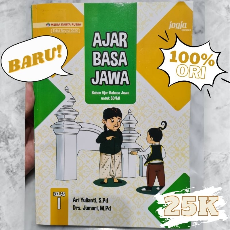Jual Buku Paket Bahasa Jawa Ajar Basa Jawa Kelas 1 SD/MI - Media Karya Putra (100% ORI dan BARU ...