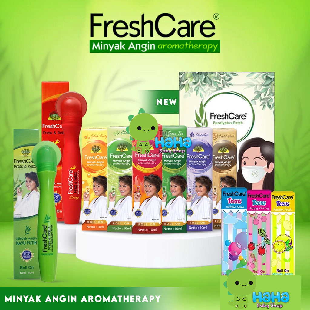 Jual FRESH CARE Aromatherapy Roll On Mix Inhaler | FreshCare Smash ...