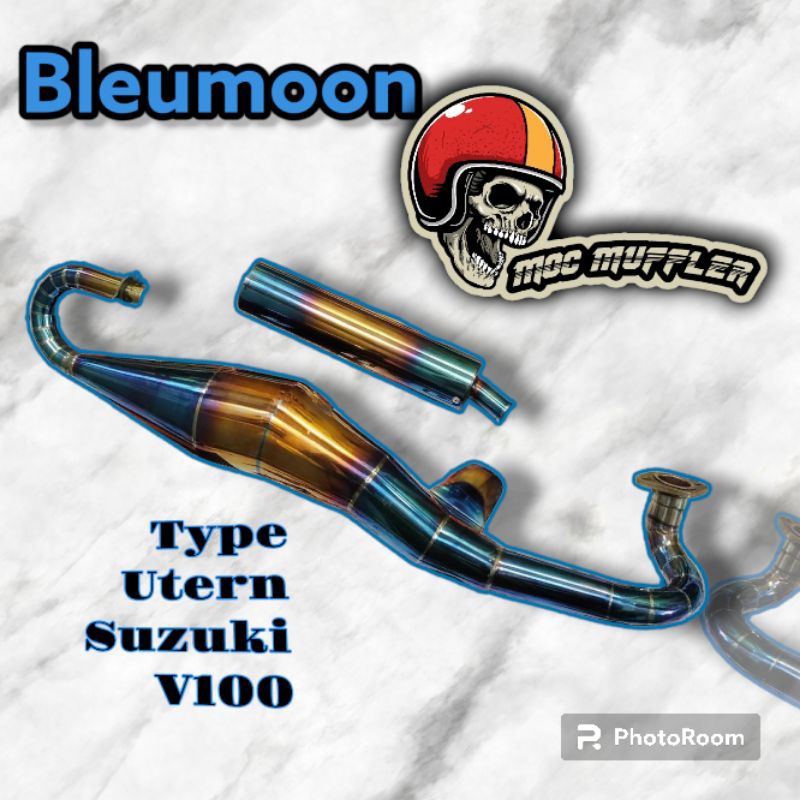 Jual Exzoz Suzuki Address V100 By MOC Muffler | Shopee Indonesia