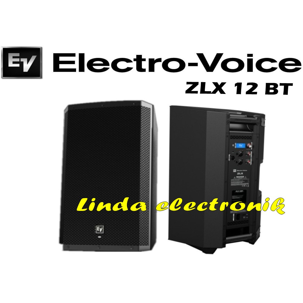 Jual Speaker Aktif Electro Voice EV ZLX 12 BT ZLX-12BT Original 12" 1 ...