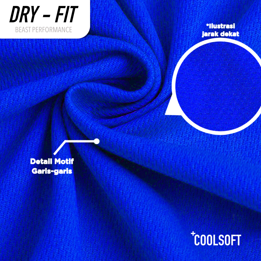 Jual Kaos Running COOLSOFT DRY FIT Baju Olahraga Lari Pria Gym Pakaian ...