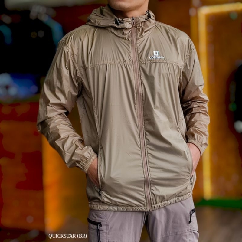 Jual JAKET CONSINA QUICK START JAKET LARI PARASUT ULTRALIGHT WATERPROOF ...