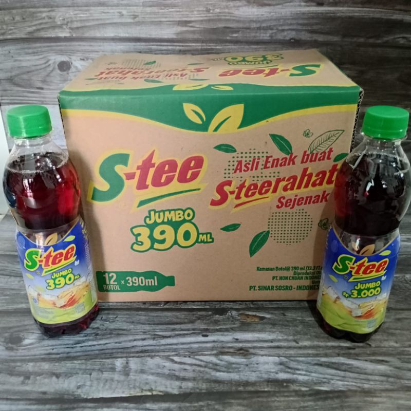 Jual S tee botol 390 ml 1 dus | Shopee Indonesia