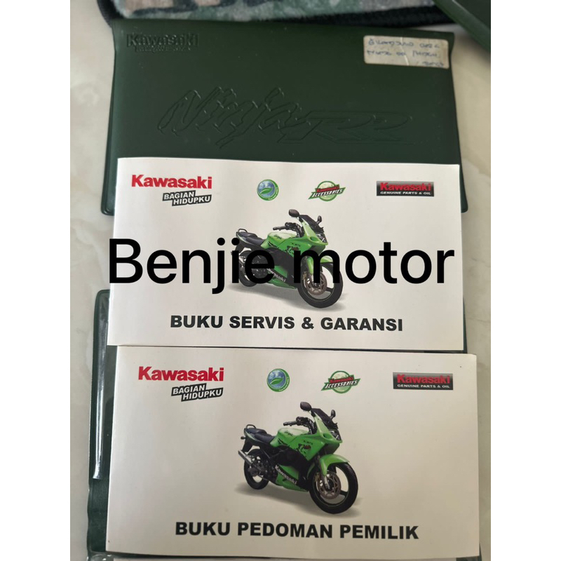 Jual manual book buku service dan garansi kawasaki ninja rr old se asli original | Shopee Indonesia
