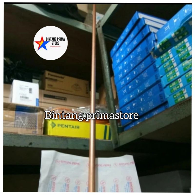 Jual Stick Rod / Grounding Rod Full Asli Tembaga 5/8 inch @1meter ...