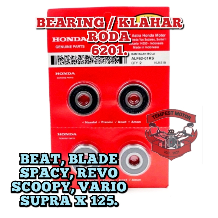 Jual BEARING KLAHAR RODA 6201 BERING 6201 KELAHAR LAHAR RODA 6201 ...