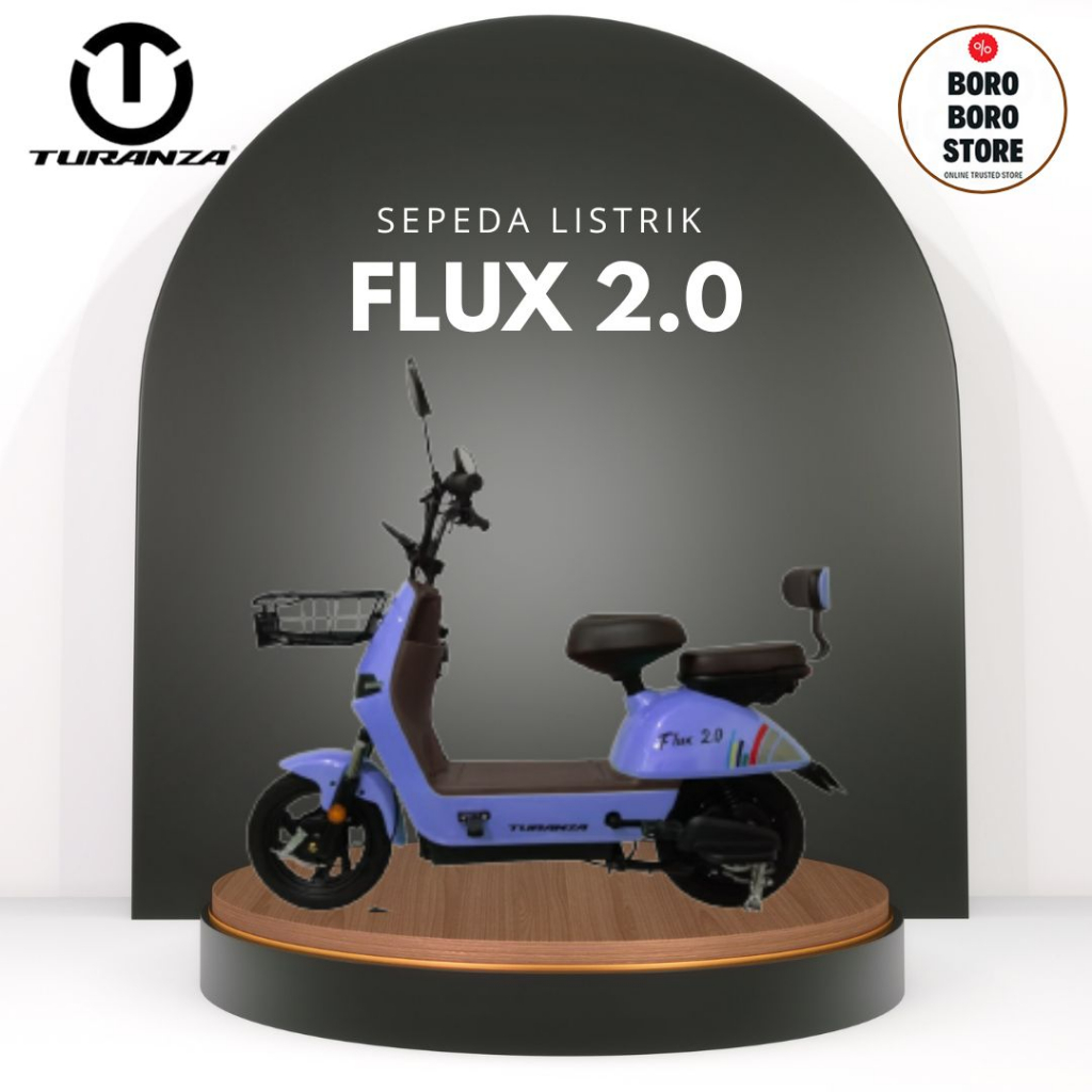 Jual SEPEDA LISTRIK TURANZA FLUX 2.0 GARANSI RESMI BY TURANZA | Shopee ...