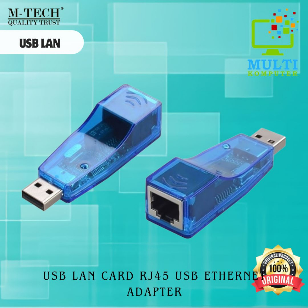Jual USB LAN / USB 2.0 LAN ADAPTER / USB LAN CARD RJ45 USB Ethernet ...