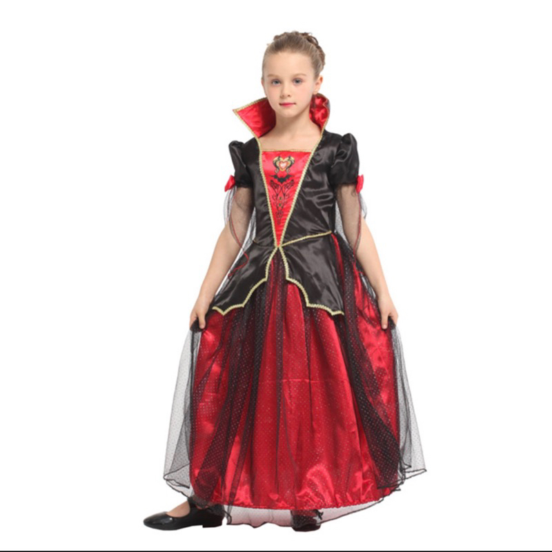 Jual kostum vampir drakula anak gadis | vampire costume girl | dracula ...