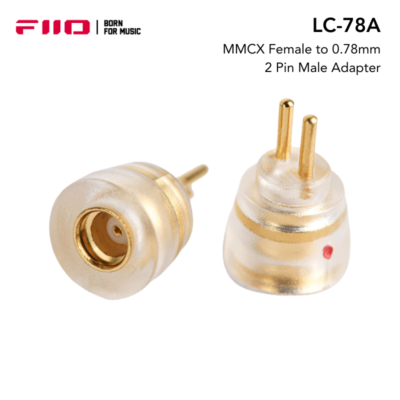 Jual FIIO LC-78A MMCX Female to 0.78mm 2 Pin Male Adapter | Shopee ...