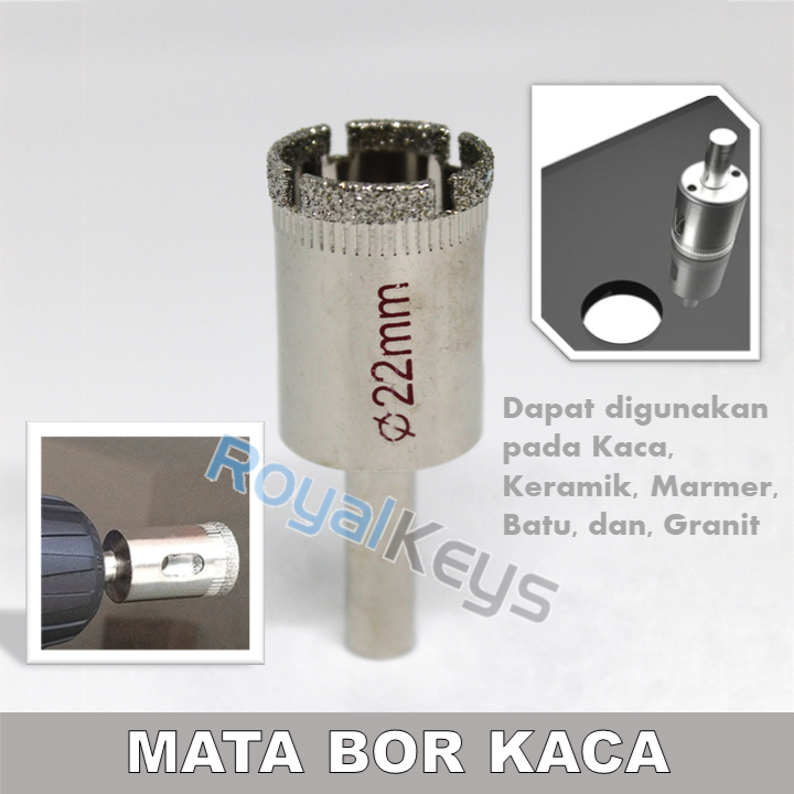 Jual Mata Bor Kaca Granit Keramik 22mm 22 mm Matabor Diamond Glass ...
