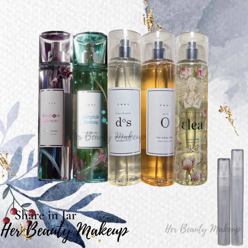 Jual Share in Jar Decant HMNS Hair & Body Mist Parfume Parfum | Shopee ...