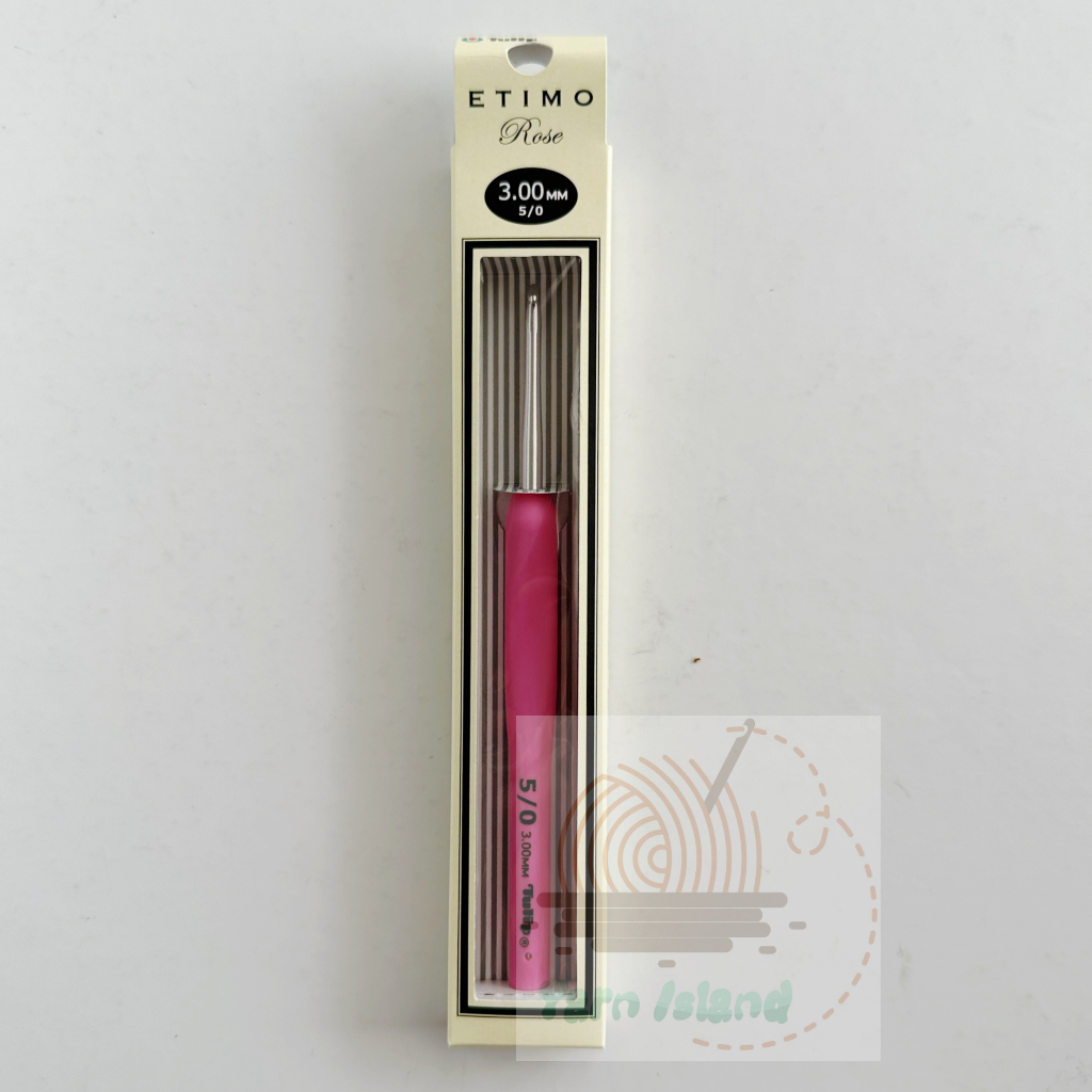 Jual Tulip Etimo Rose Soft Grip Crochet Hook 3 mm | Shopee Indonesia