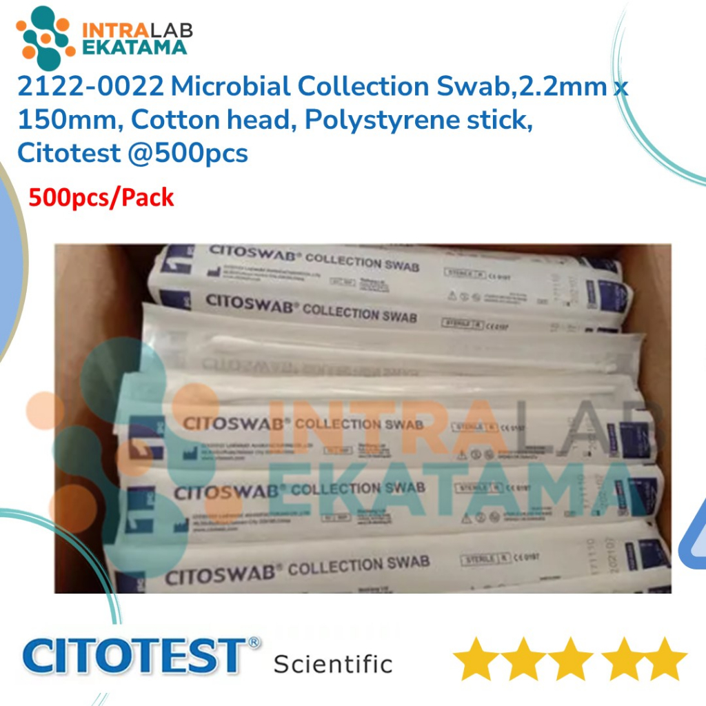 Jual 2122‐0022 Microbial Collection ,2.2mm x 150mm, Cotton head ...