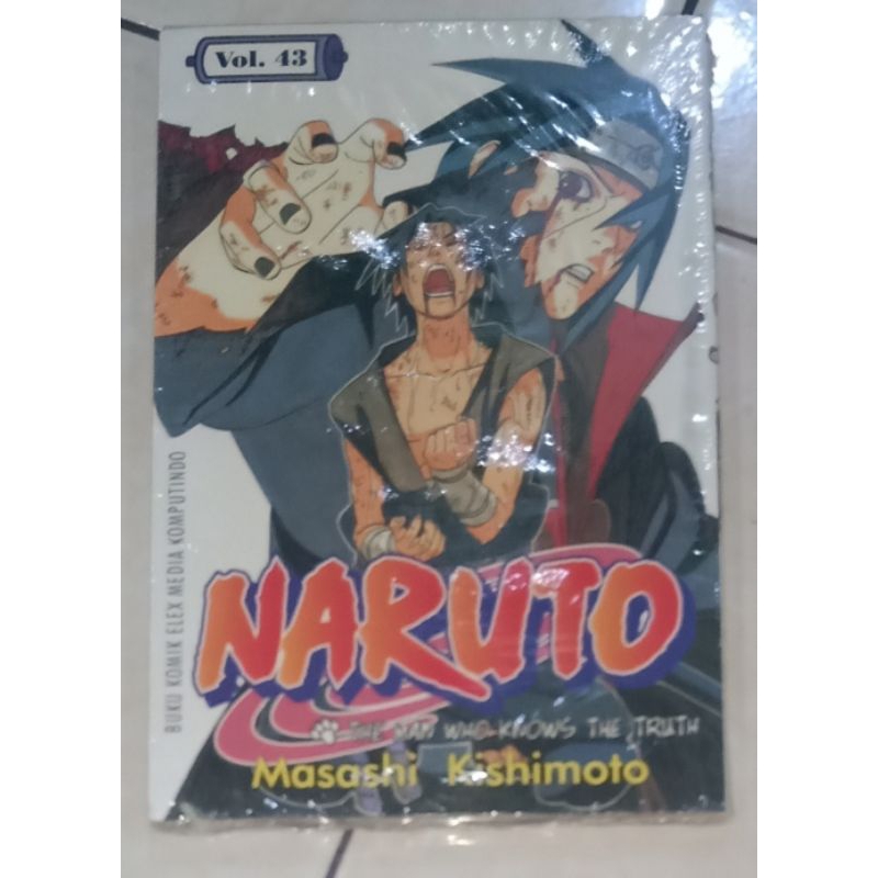 Jual komik Naruto vol 43 original segel | Shopee Indonesia