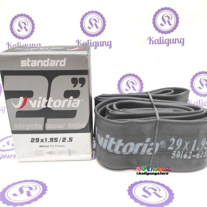 Jual VITTORIA Ban Dalam Sepeda MTB 29 x 1.95 - 2.5 Presta 48mm Inner Tube - Ban Dalam Sepeda ...