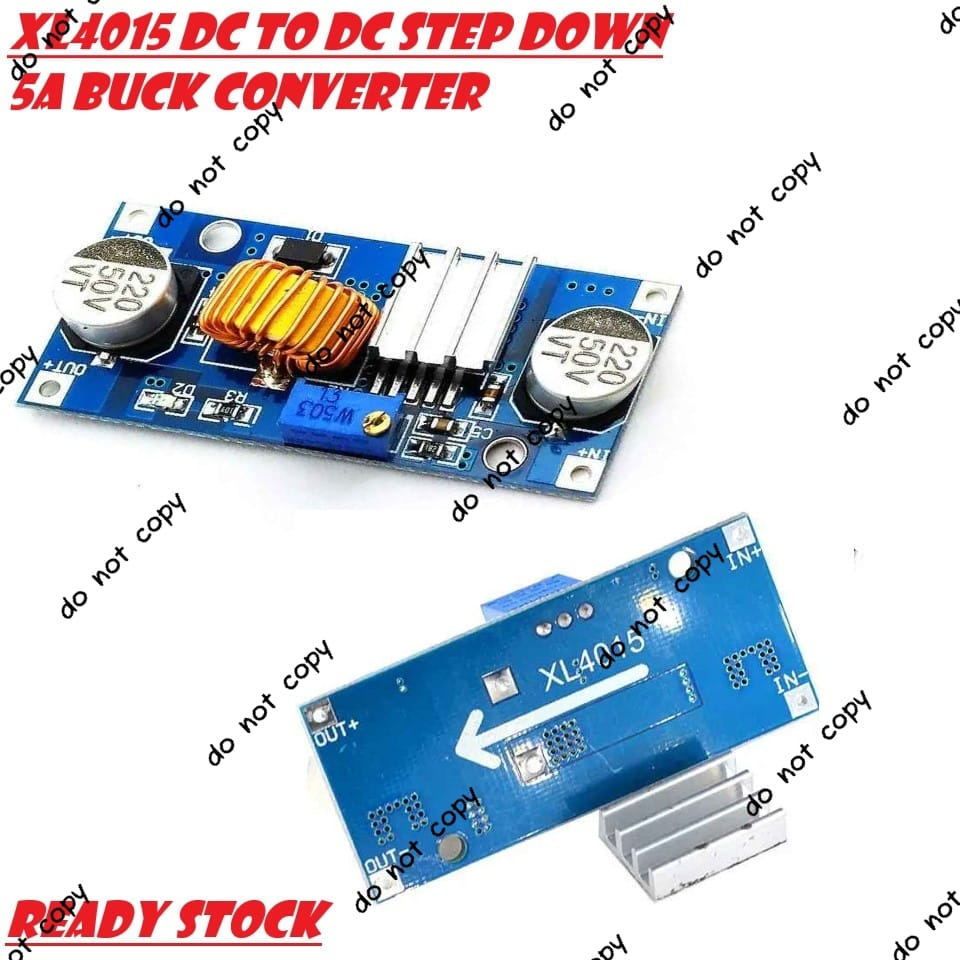 Jual XL4015 DC To DC Step Down Buck Converter 5A XL 4015 | Shopee Indonesia