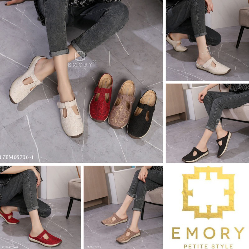 Jual EMORY Ravella Series 17EMO5736-1 Sandal Slip On Wanita Original ...