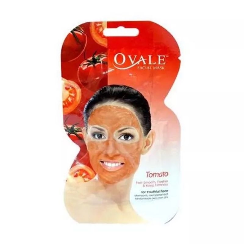 Jual Ovale Facial Mask Tomato and cucumber sachet 15g | Shopee Indonesia
