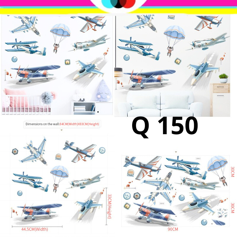 Jual WALL STICKER STIKER HIASAN WALLSTICKER HIASAN DINDING MOTIF GAMBAR ...