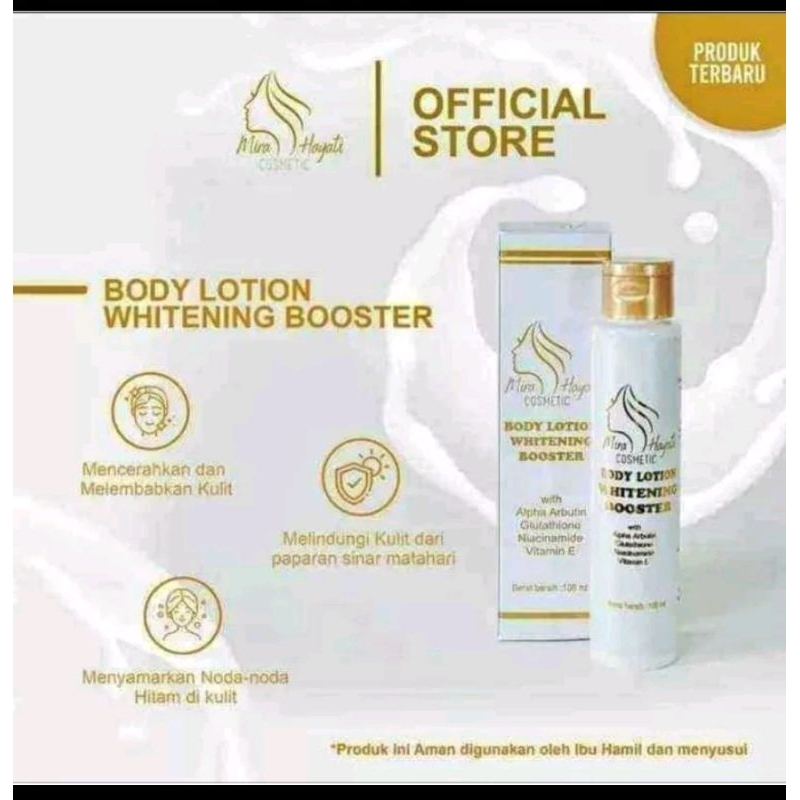 Jual body lotion mira hayati hb mira hayati body lotion mh pemutih badan aman bpom | Shopee ...