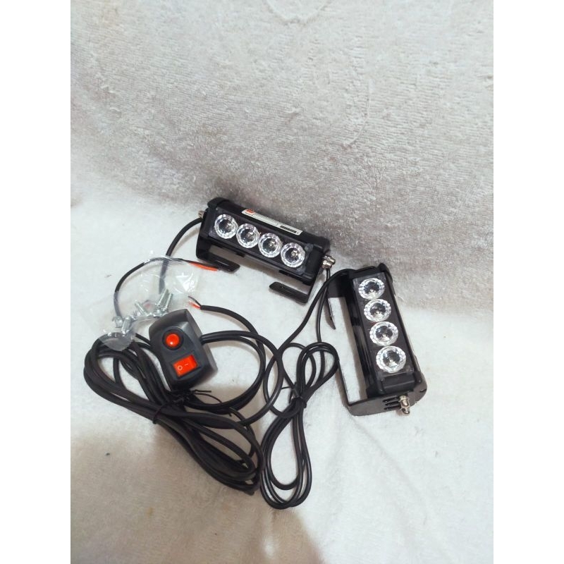 Jual lampu grill biru plus modul lampu led touring lampu 2x4 plus modul ...