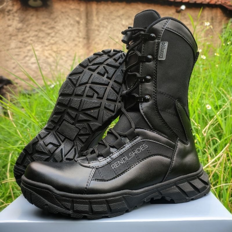 Jual Sepatu pdl tni polri polpp security safety ujung besi tinggi 10inc ...