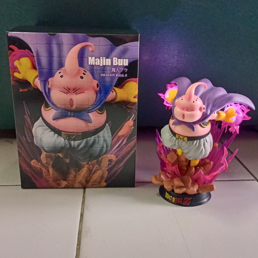 Jual Action Figure Dragon Ball Z Fat Majin Buu Statue V2 | Shopee Indonesia