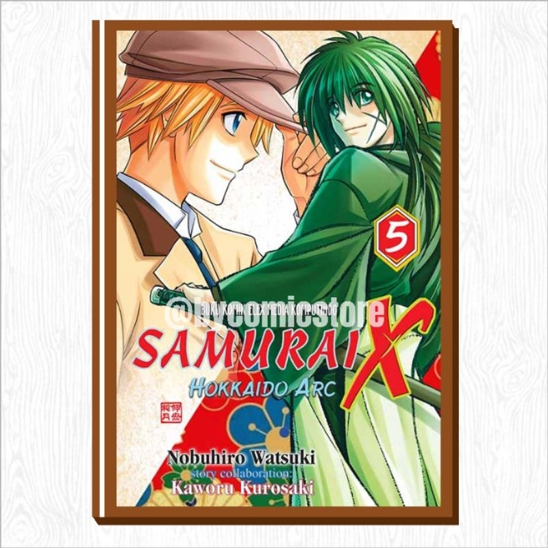 Jual Komik Samurai X Hokkaido Arc 1/2/3/4/5 / Komik Rurounin Kenshin Hokkaido Arc 1/2/3/4/5 ...