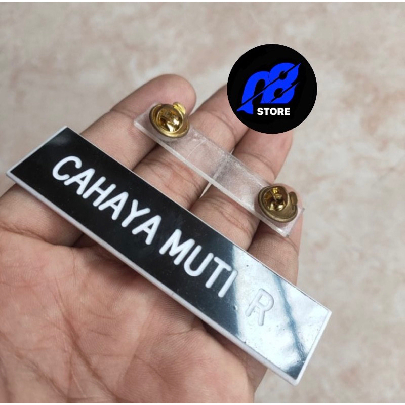 Jual PAPAN NAMA DADA AKRILIK NAME TAG DADA GRAVIR NAME TAG AKRILIK ...