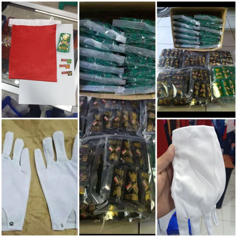 Jual aksesoris paskibra pin#pangkat#kendit#slayer#saarung tangan ...